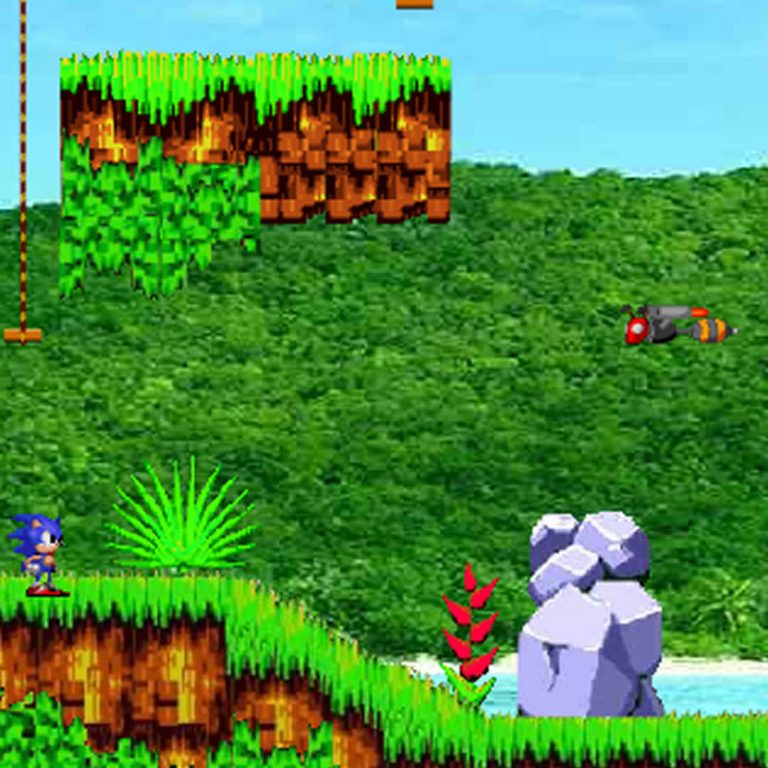 Sonic Island - EmeraldGames.com