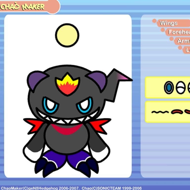 Dress Up Sonic The Hedgehog - EmeraldGames.com