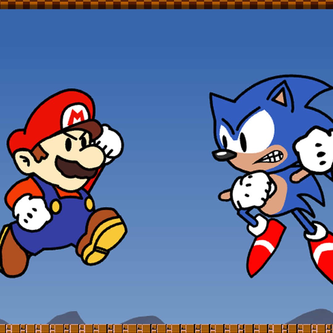 Sonic Vs Mario Special Edition - EmeraldGames.com