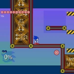 Adventures Of Sonic Flash Game - EmeraldGames.com