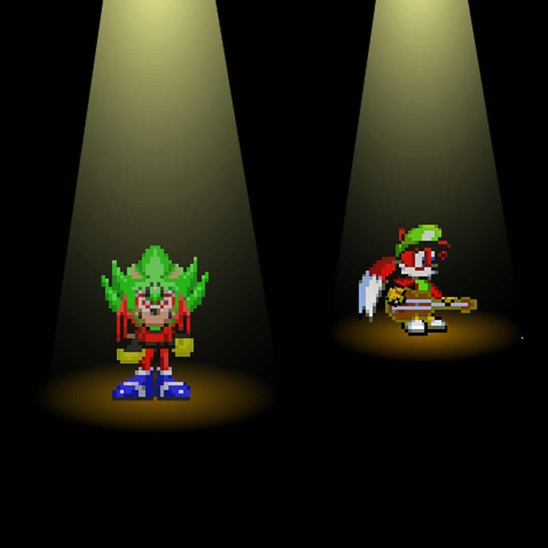 Adventures Of Sonic Flash Game - EmeraldGames.com